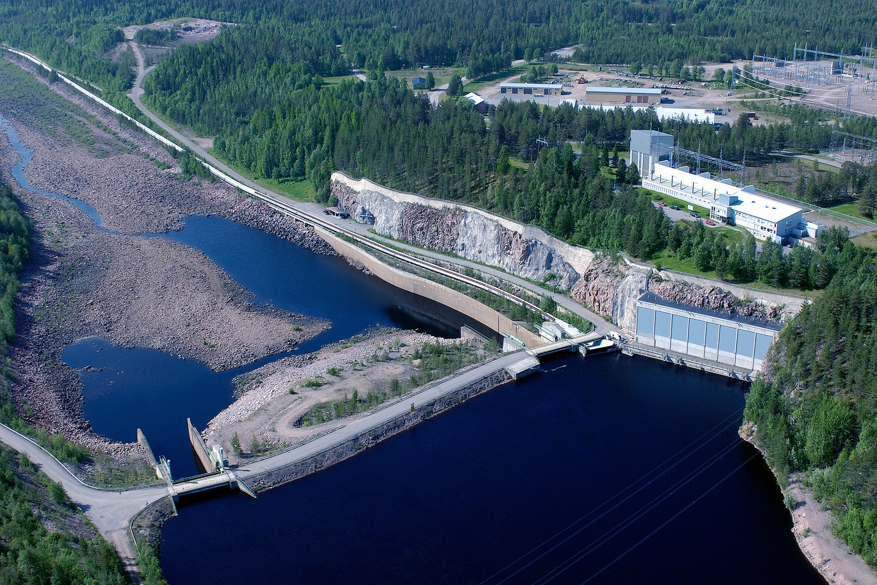 Voimalaitokset kesällä - Kemijoki Oy